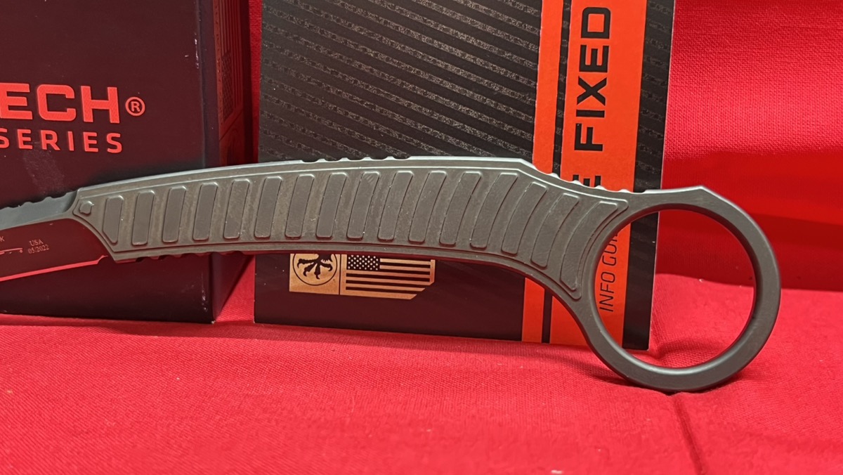 Microtech/Bastinelli Creations 215-1DLCS Signature Series Feather Fixed Blade Kn Like New | Buya