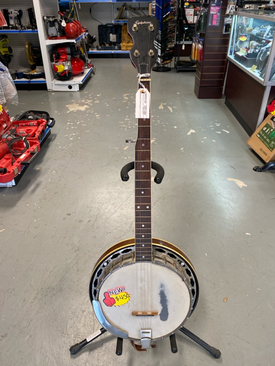 Epiphone 5-String Banjo circa 1970s Japanese Made Good | Top Gun Pawn ...