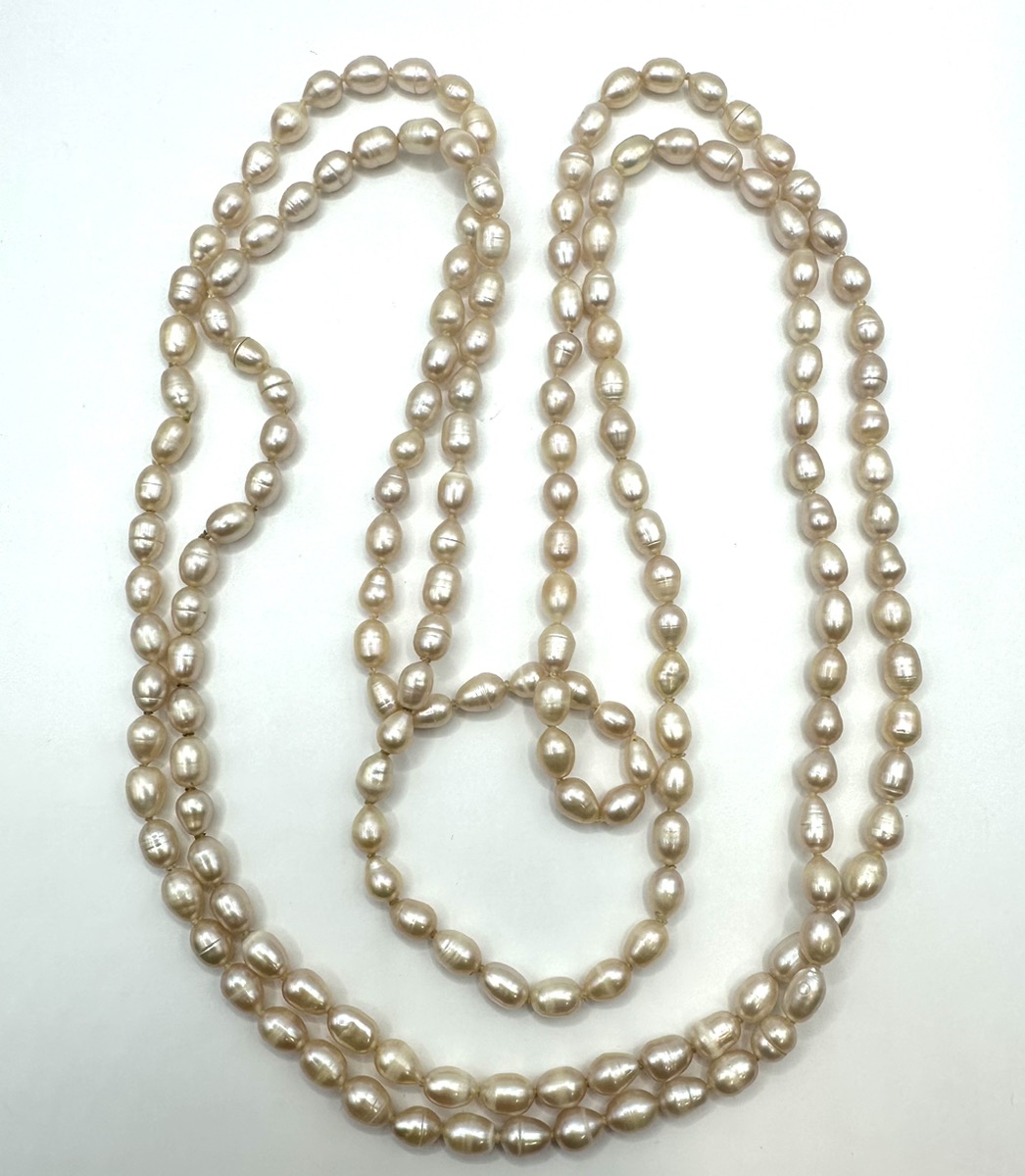 64" STRAND OF PEARL LIKE STONES NO CLASP Pre-owned | Pawn 1 | Spokane | WA