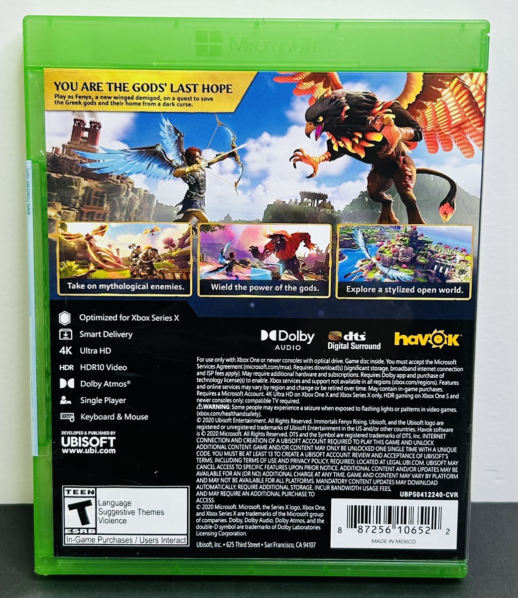 MICROSOFT IMMORTALS FENYX RISING - XBOX ONE X Good | Buya