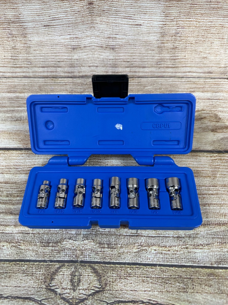 Cornwell 8 Piece 1/4" Drive Bluepower SAE Universal Socket Set - CBPU1 ...