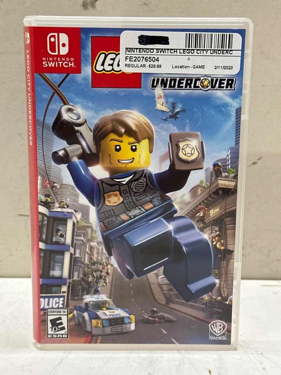 NINTENDO LEGO CITY UNDERCOVER SWITCH Very Good | Buya