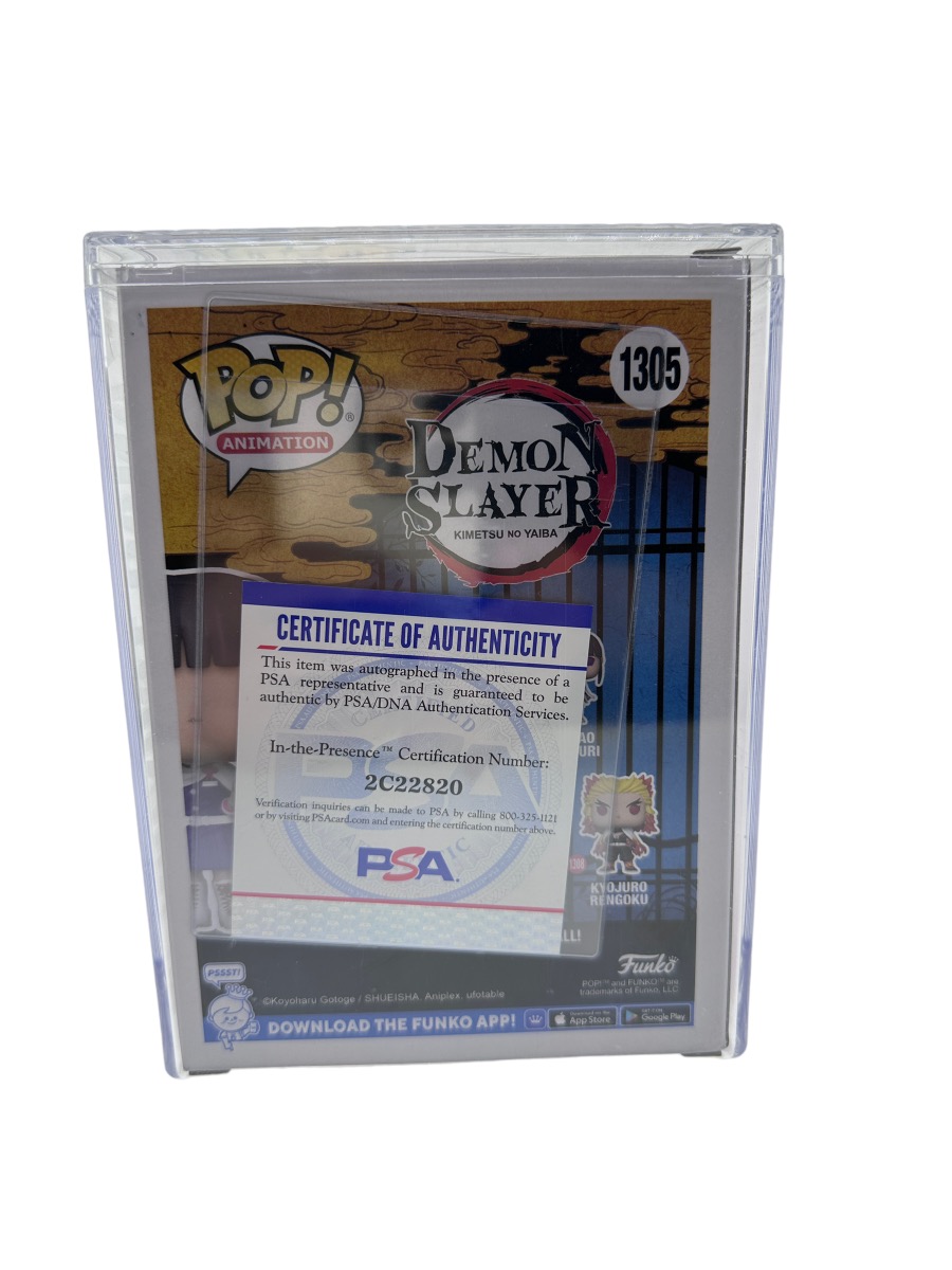 Demon Slayer Funko POP #1305 Kanao Tsuyuri Signed BY Erika Harlacher ...