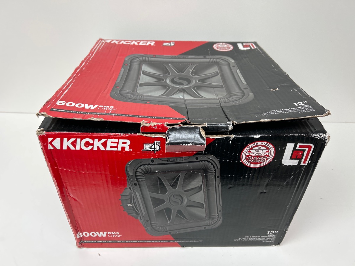KICKER CAR AUDIO RMSL7R12, IN BOX Good | Pawn 1 | Spokane | WA