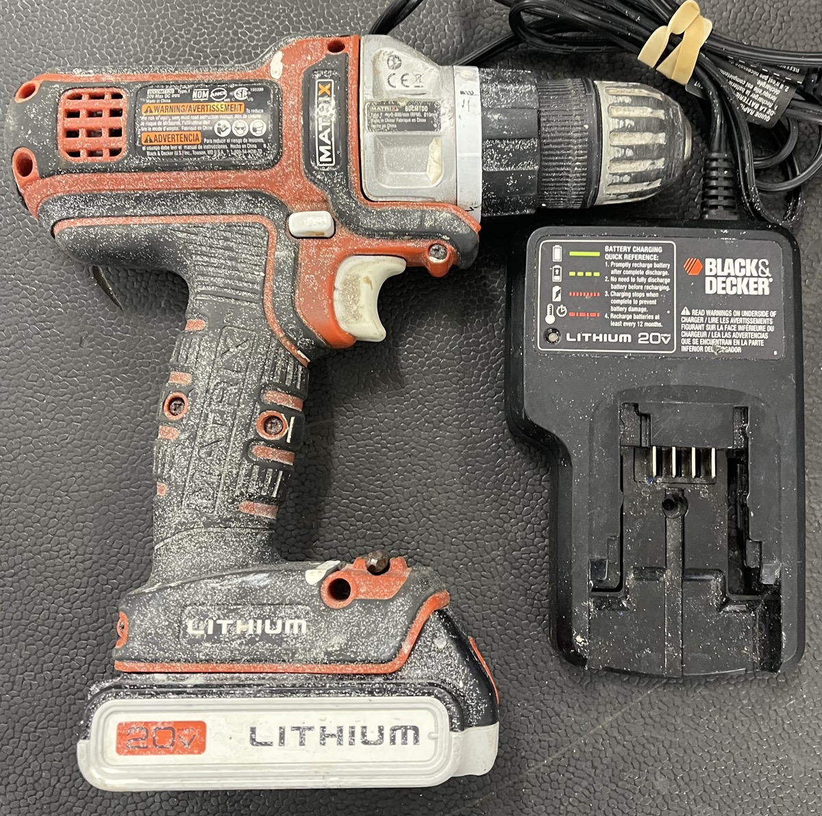 BLACK & DECKER MATRIX 20V DRILL Good | Buya