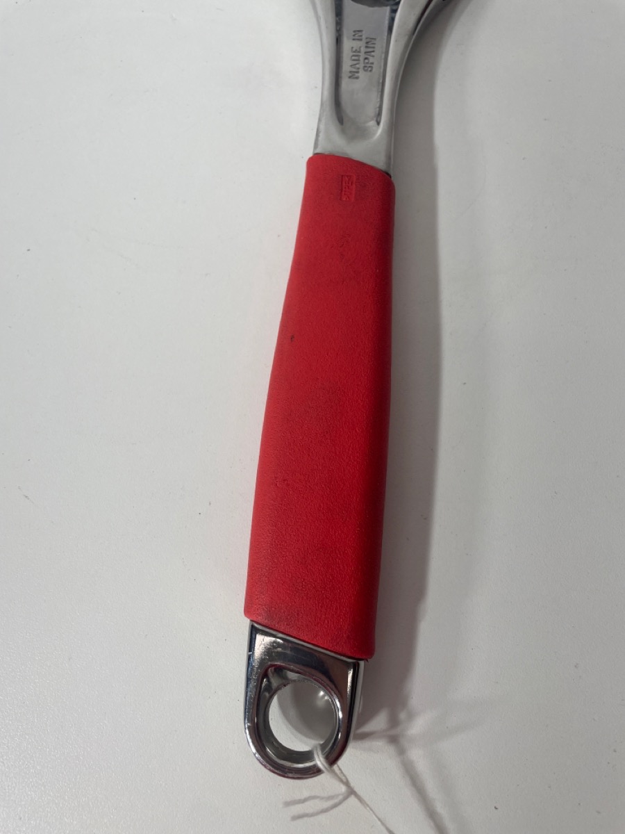 Snap-on Tools Red 12" Soft Grip Flank Drive Plus Adjustable Wrench ...