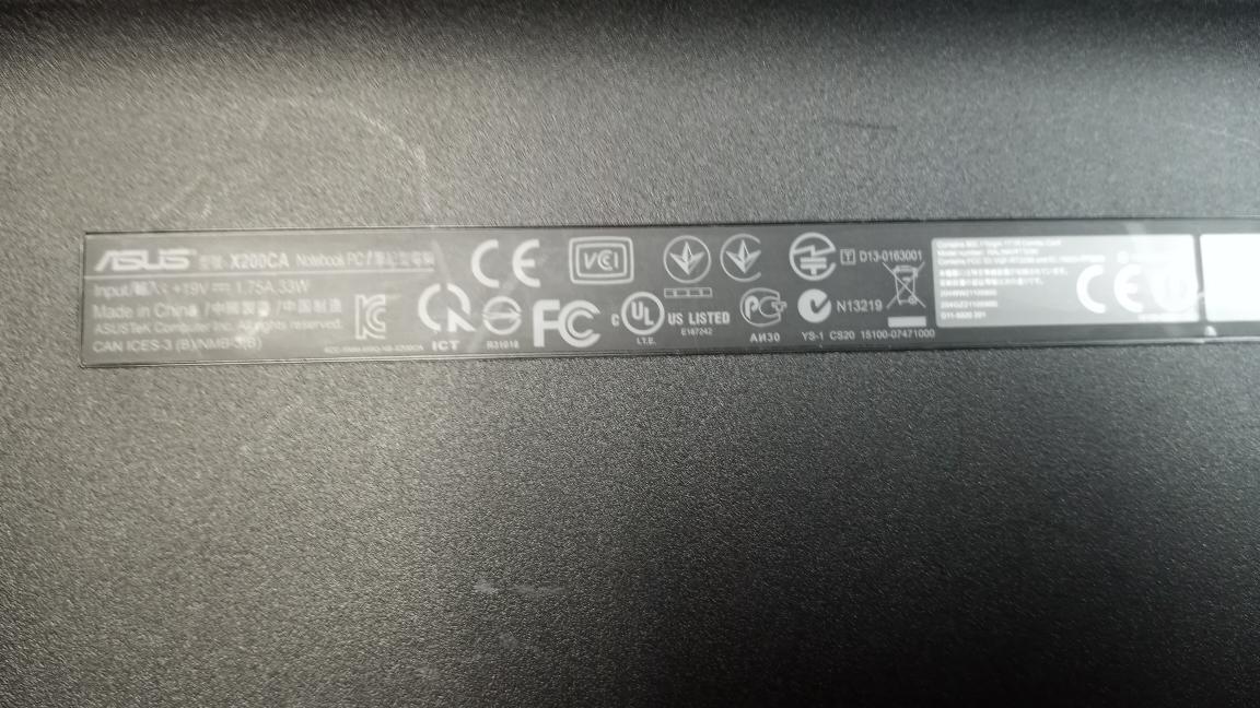 ASUS X200CA Very Good | Buya