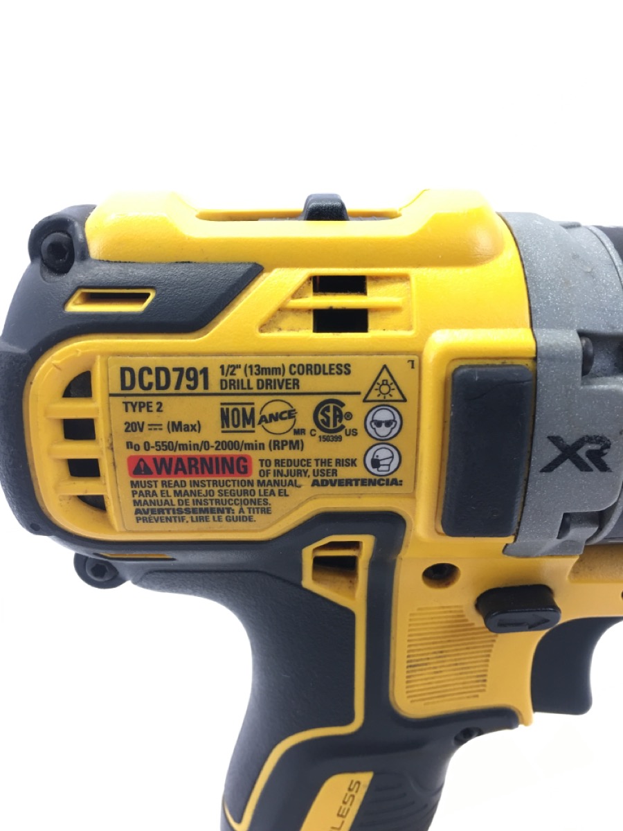 DEWALT DCD791 20V MAX* XR® Brushless Compact Drill w/Battery (KED-RE ...
