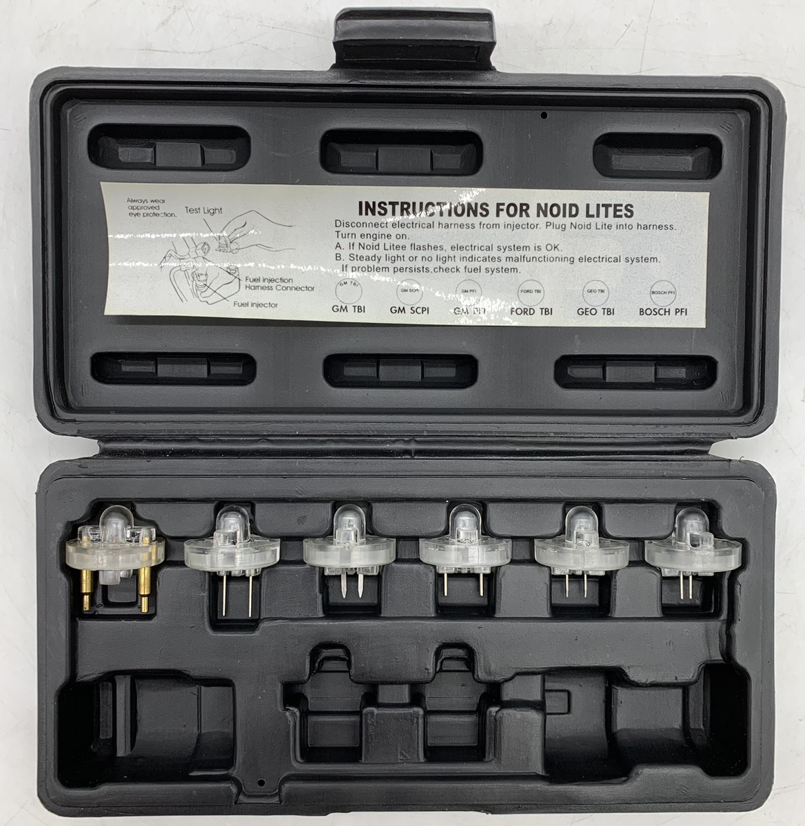 Evertough 67064 Fuel Injection and Signal Noid Light Tester Set Very ...