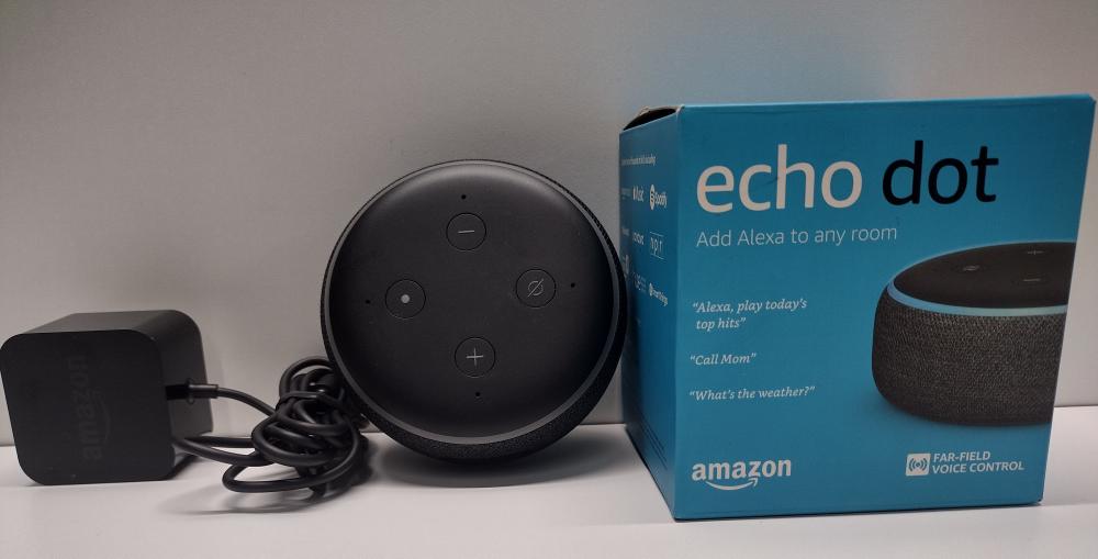 AMAZON ECHO DOT (3RD GEN) - SMART SPEAKER WITH ALEXA Brand New | Buya