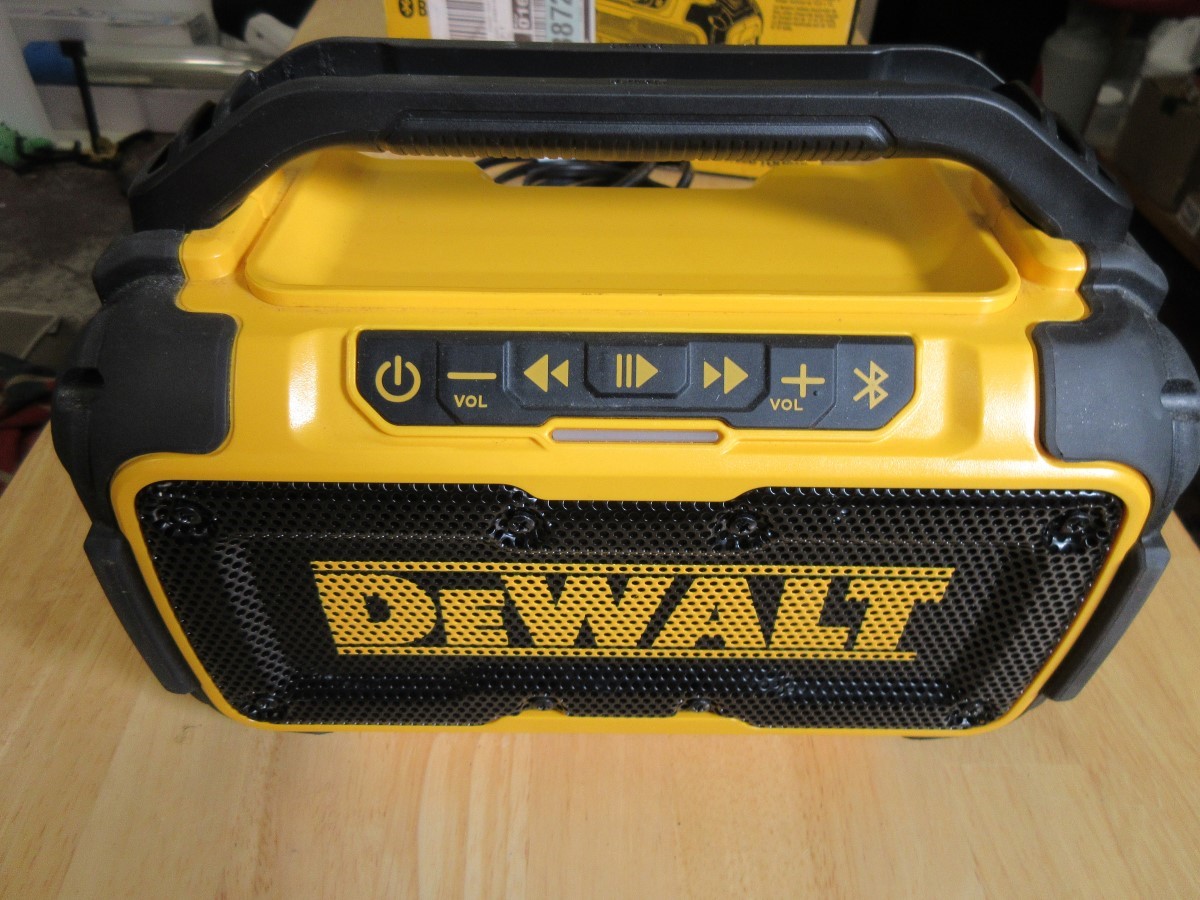 DEWALT DCR010 BLUETOOTH SPEAKER Very Good | Buya