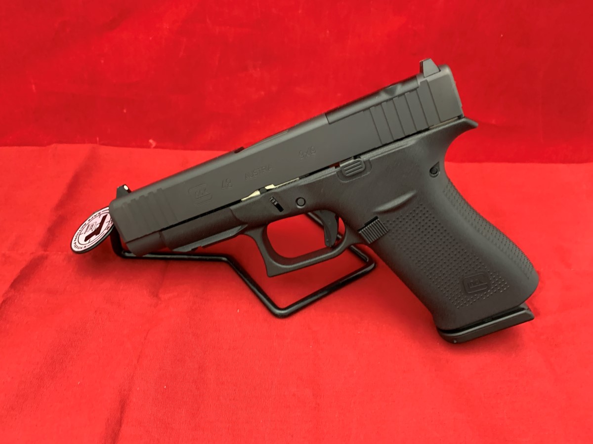 Glock 48 MOS Semi-Auto 9 mm Pistol Single 4.17” Barrel with 2 – 10 ...