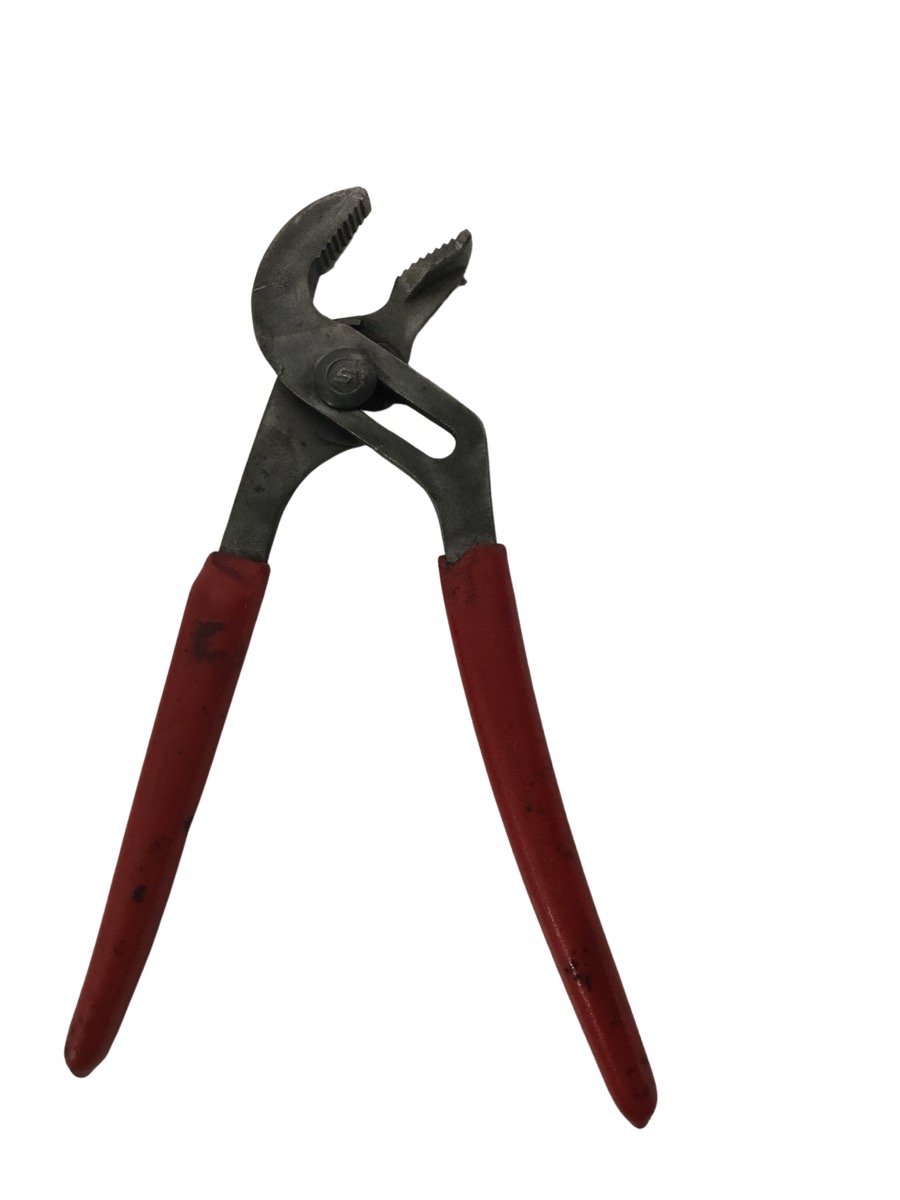 SNAP ON TOOLS 9" ADJUSTABLE JOINT INTERLOCKING CHANNEL PLIERS (RED ...