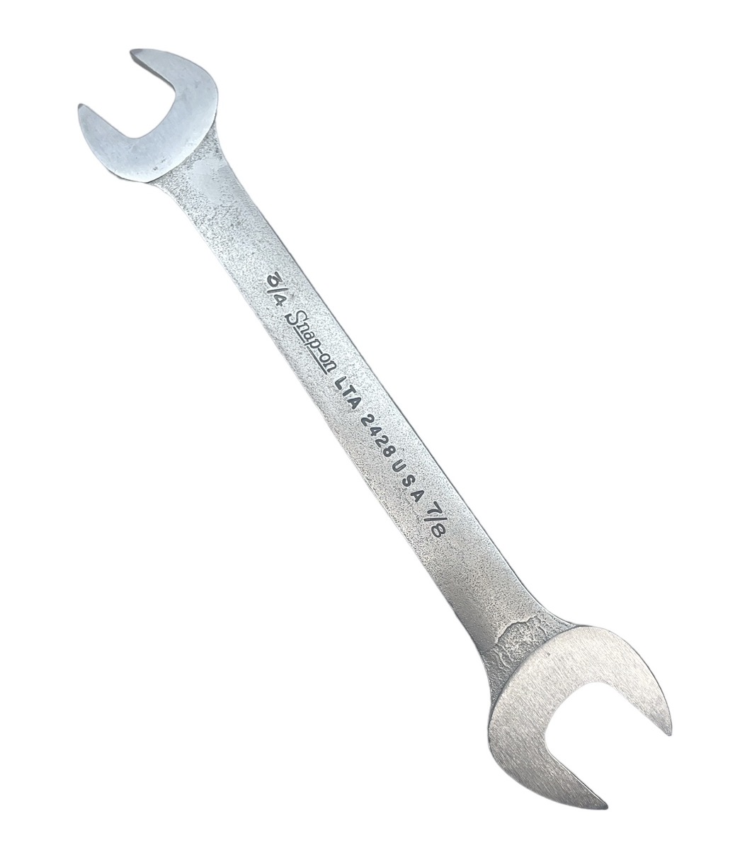 Snap On 3/4 and 7/8 Double Open - End Wrench Model:2428 Very Good | Buya