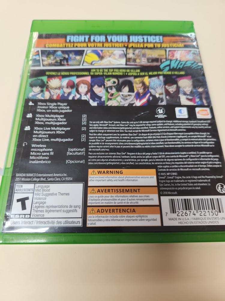 MICROSOFT MY HERO ONE'S JUSTICE Acceptable | Buya
