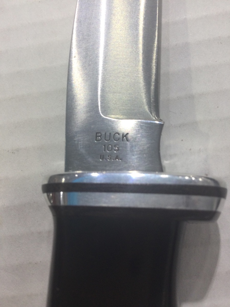 BUCK KNIVES 105 HUNTING KNIFE Very Good | Buya