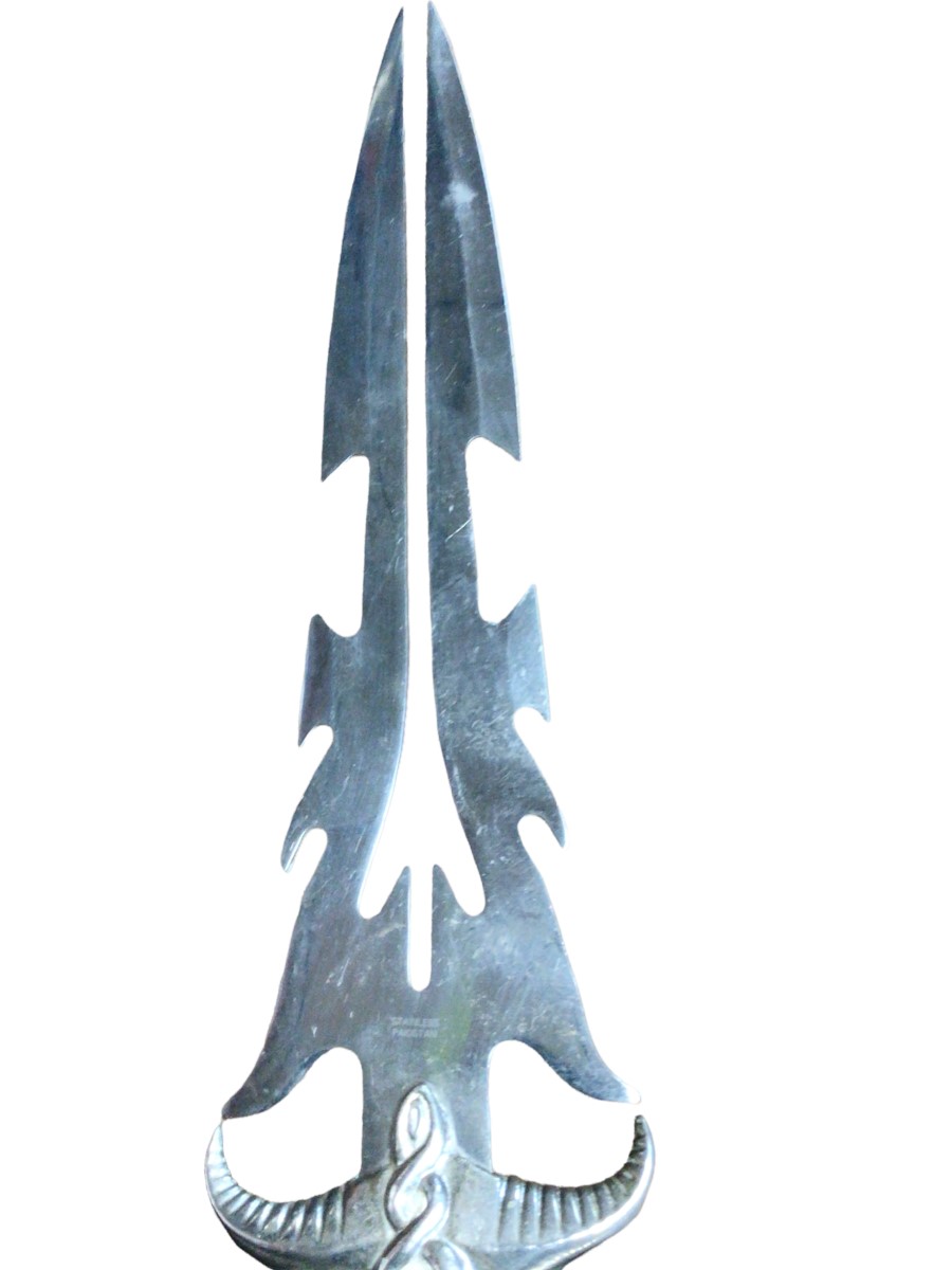 BLADE OF IRIS DAGGER FANTASY MID-EVIL DOUBLE POINT FAST SHIPPING Very ...