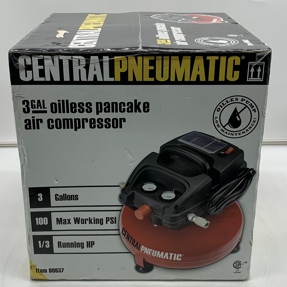 Harbor Freight 3 Gallon Pancake Air Compressor at Xavier Mccomas blog