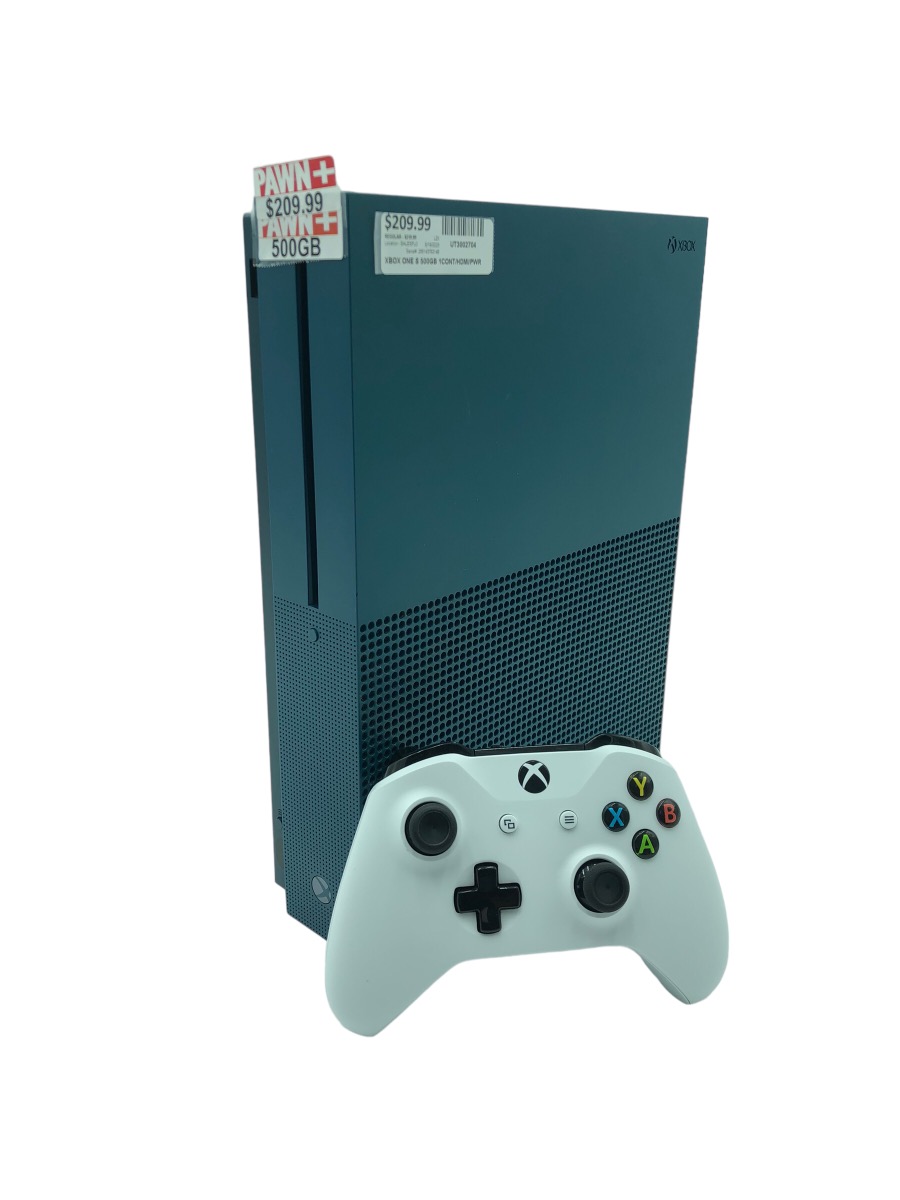Microsoft Xbox One S 500GB Console Deep Blue Special Edition 1681 ...