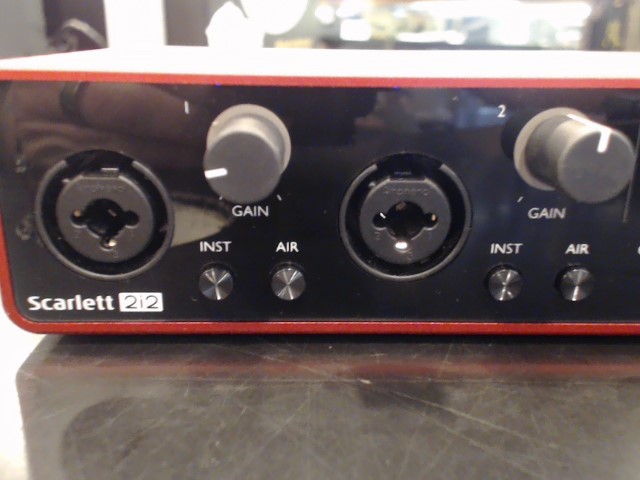 FOCUSRITE SCARLETT 212 3RD GEN AUDIO INTERFACE Very Good | Buya