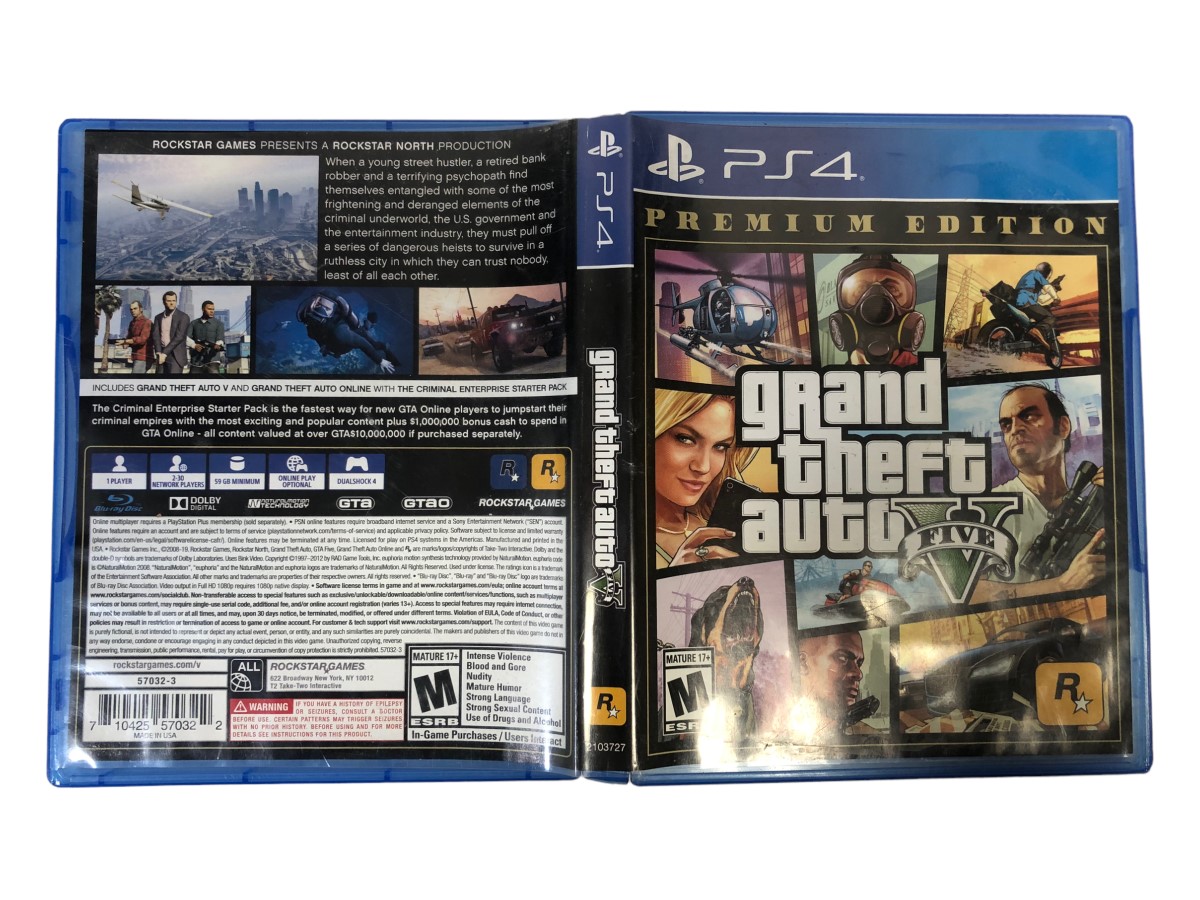 Sony PS4 Grand Theft Auto V Good | Buya