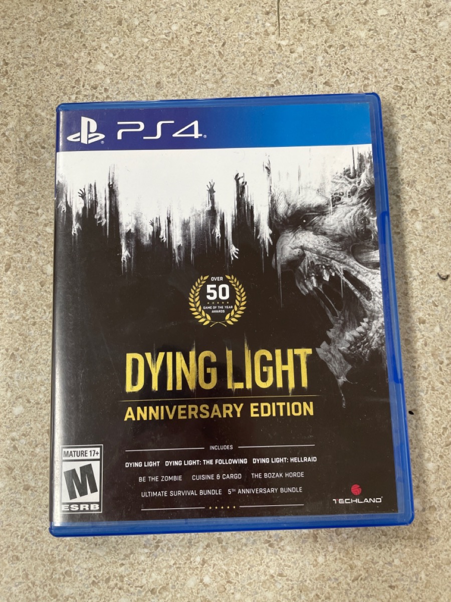 Dying Light Anniversary Edition Sony Playstation 4 Acceptable Buya