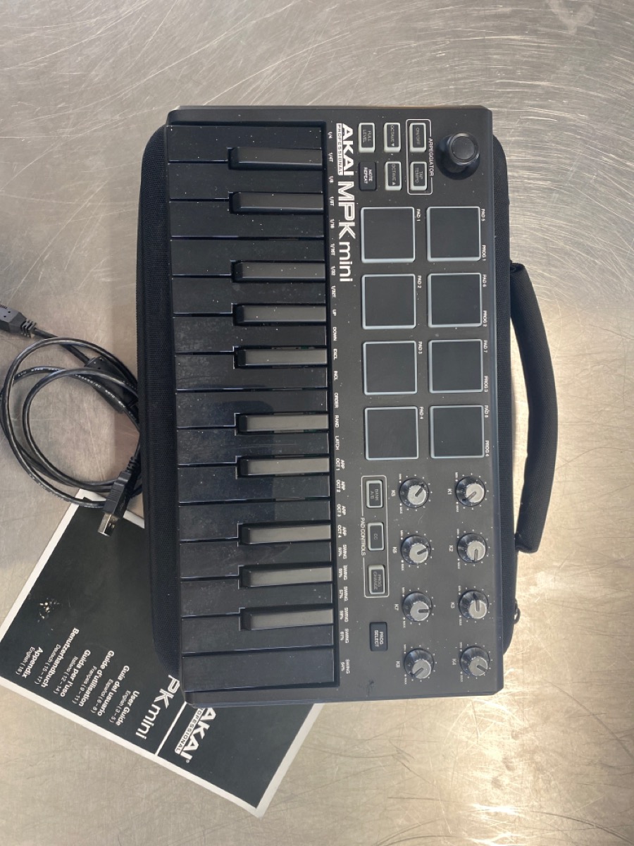 Akai MPK Mini USB Midi Keyboard Very Good | Buya