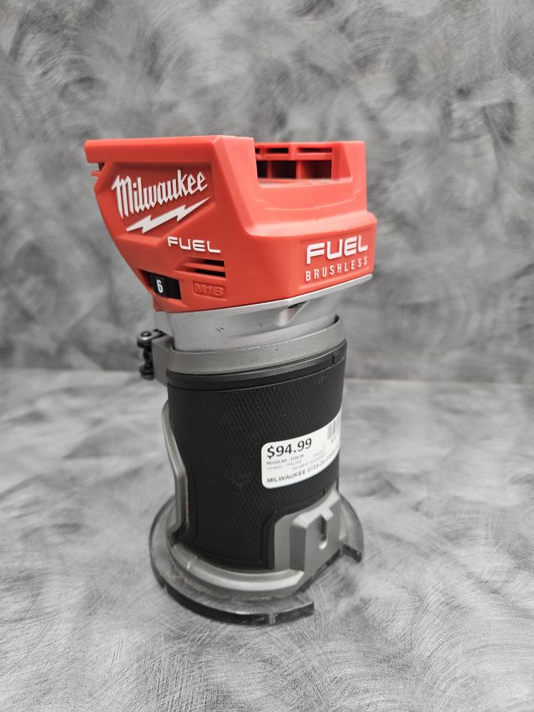 MILWAUKEE 2723-20 CORDLESS ROUTER M18 FUEL SERIES Good | Buya