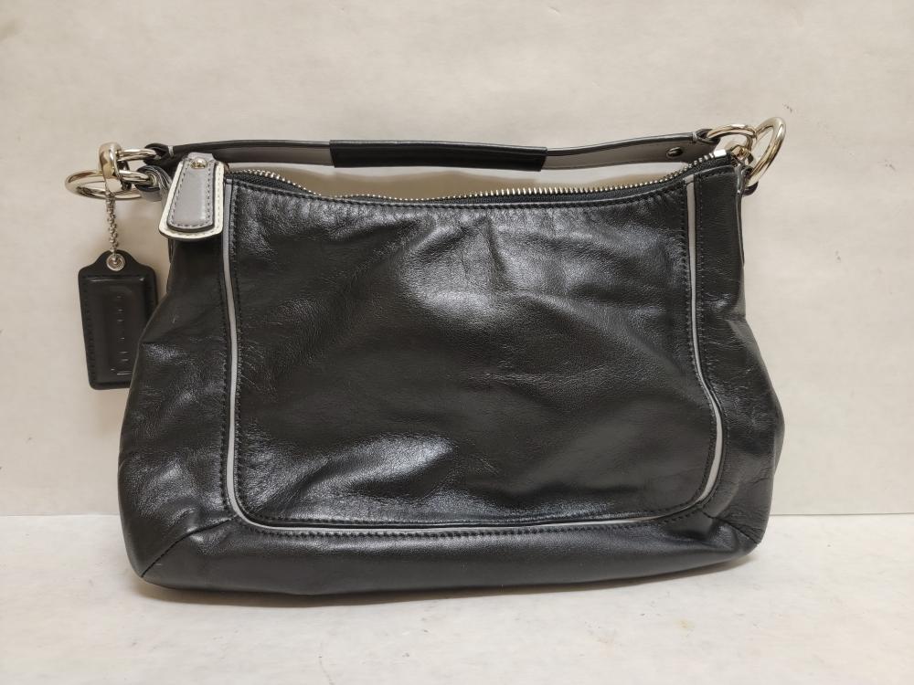 COACH KRISTIN SPECTATOR HOBO LEATHER 18303 BLACK, VERY GOOD CONDITION ...