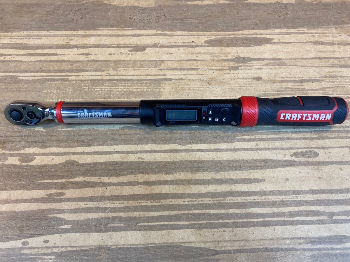CRAFTSMAN CMMT99435 Digital Torque Wrench, SAE, 3/8" Like New | Buya