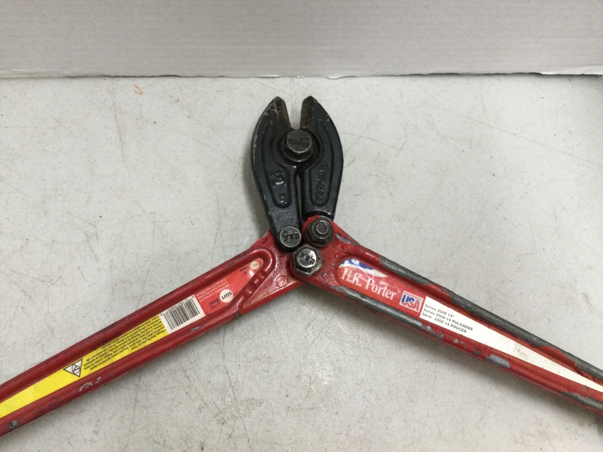 CRESCENT H.K. PORTER SERIES 2000 14'' BOLT CUTTERS Good | Buya