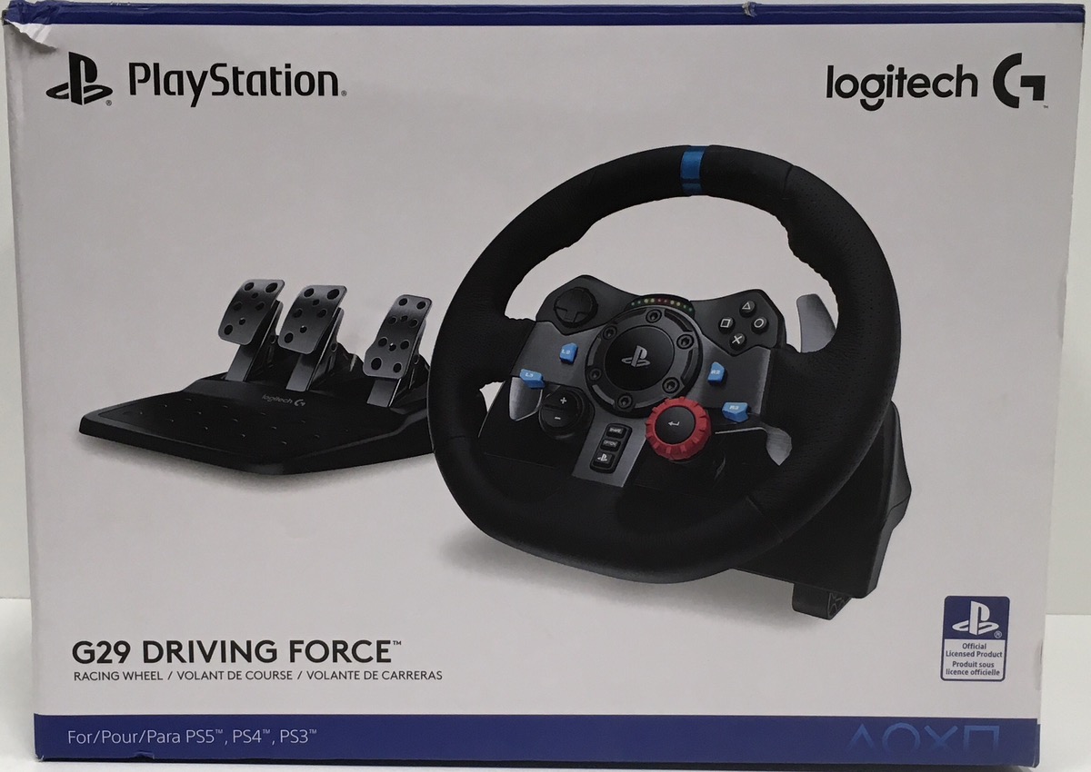 LOGITECH G29 DRIVING FORCE RACING WHEEL FOR PLAYSTATION 4 Good | Pawn 1 ...