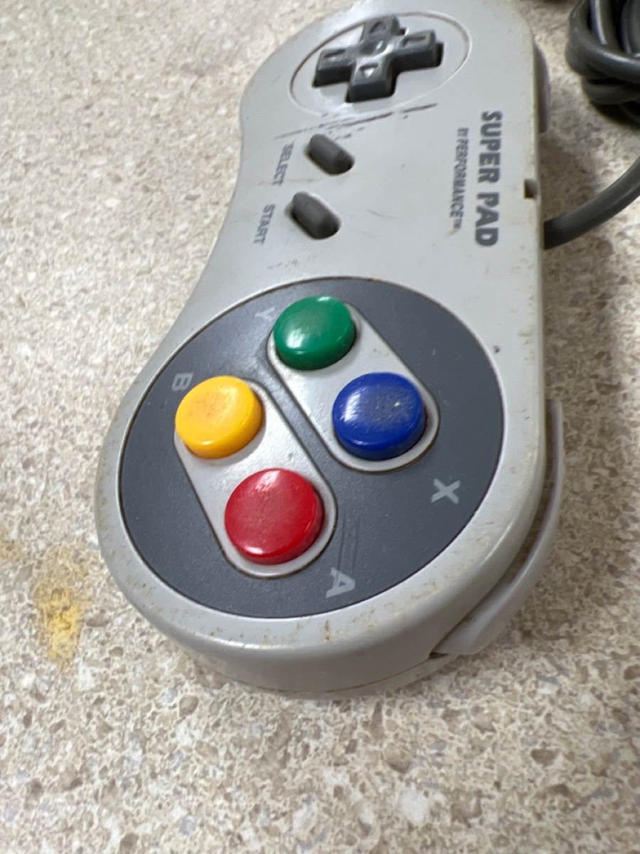 SUPER PAD BY PERFORMANCE FOR SUPER NINTENDO Acceptable | Buya