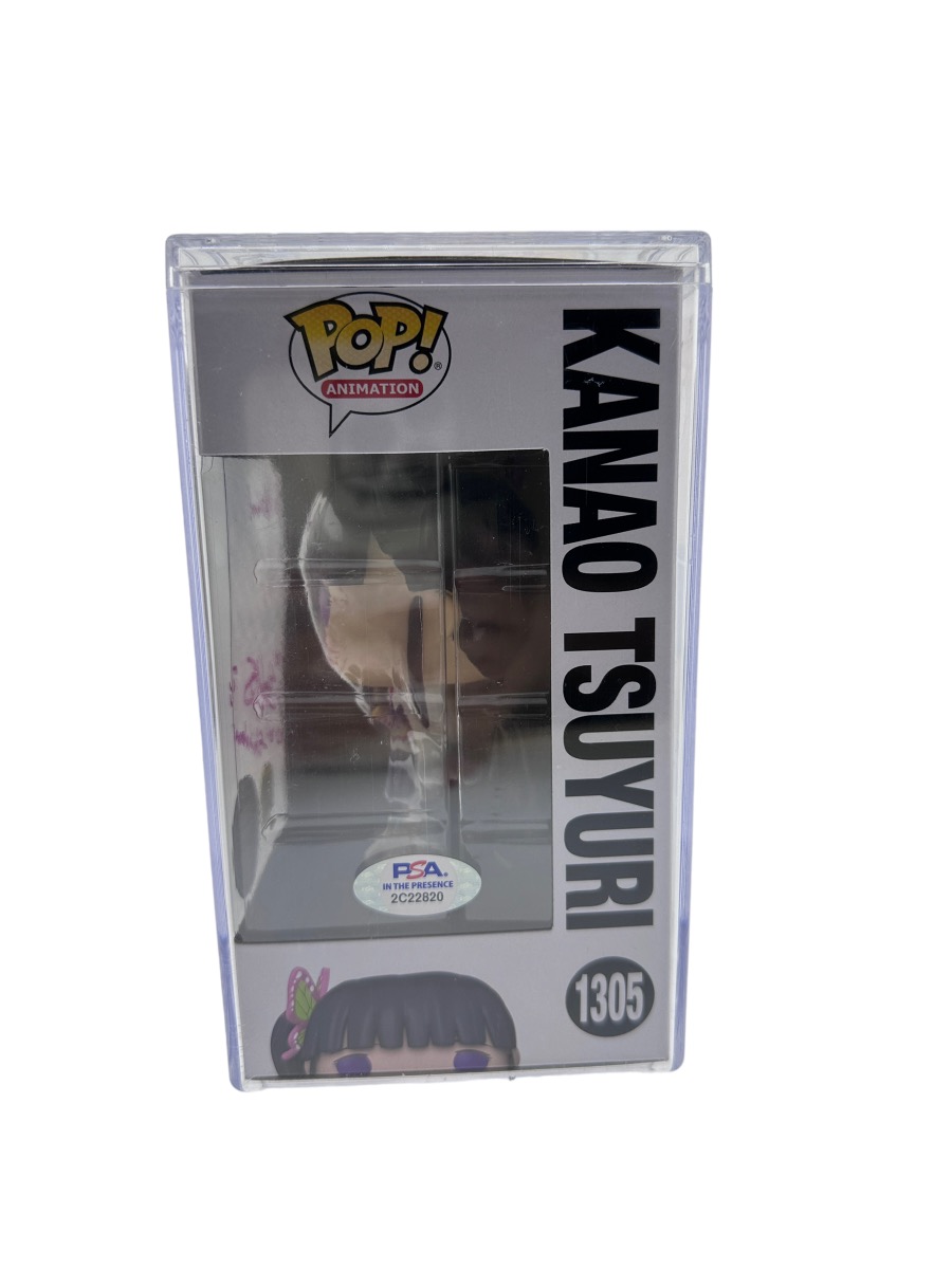 Demon Slayer Funko POP #1305 Kanao Tsuyuri Signed BY Erika Harlacher ...