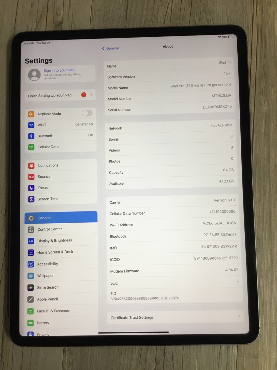 APPLE IPAD PRO A2014 Acceptable | Buya