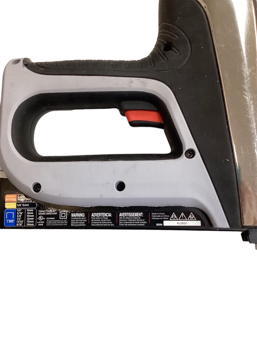 ARROW FASTENER T50AC PROFESSIONAL ELECTRIC STAPLE GUN AND NAILER For parts or not working | Buya