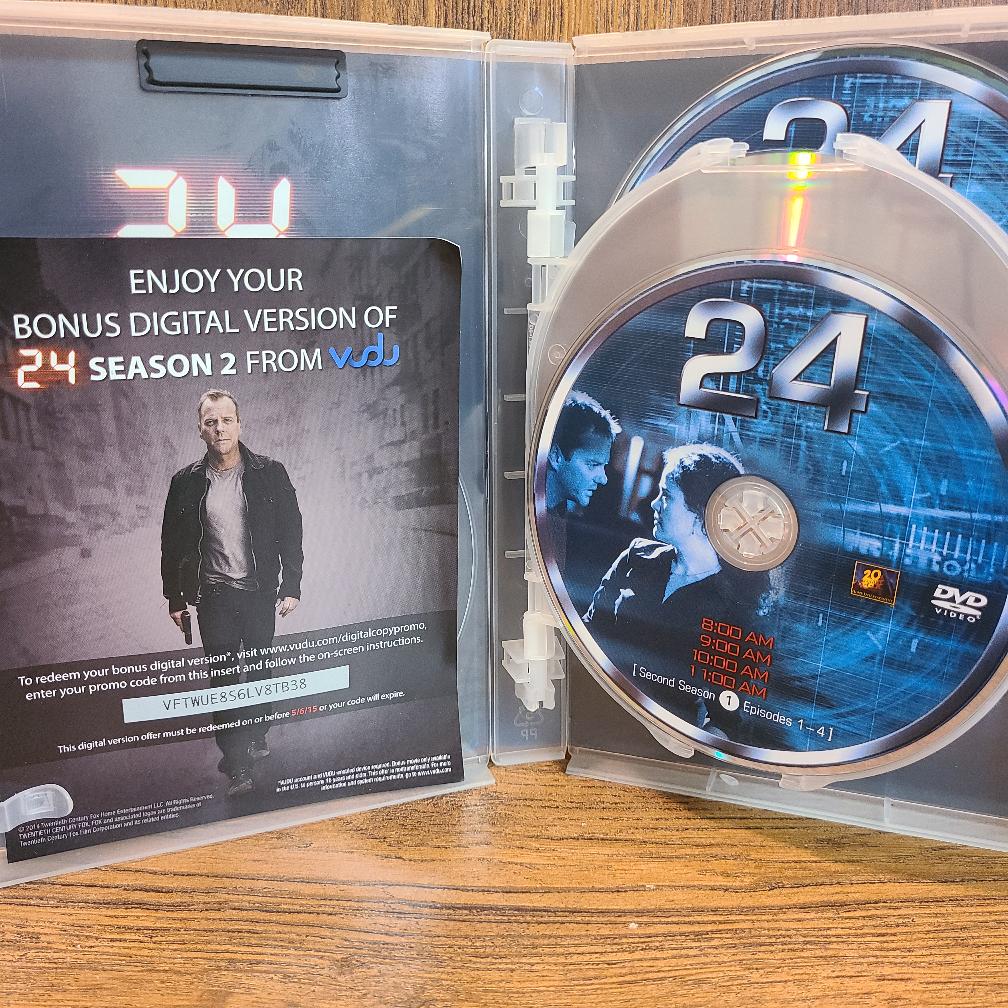 DVD BOX SET 24: THE COMPLETE SERIES 60 DISCS Acceptable | Buya