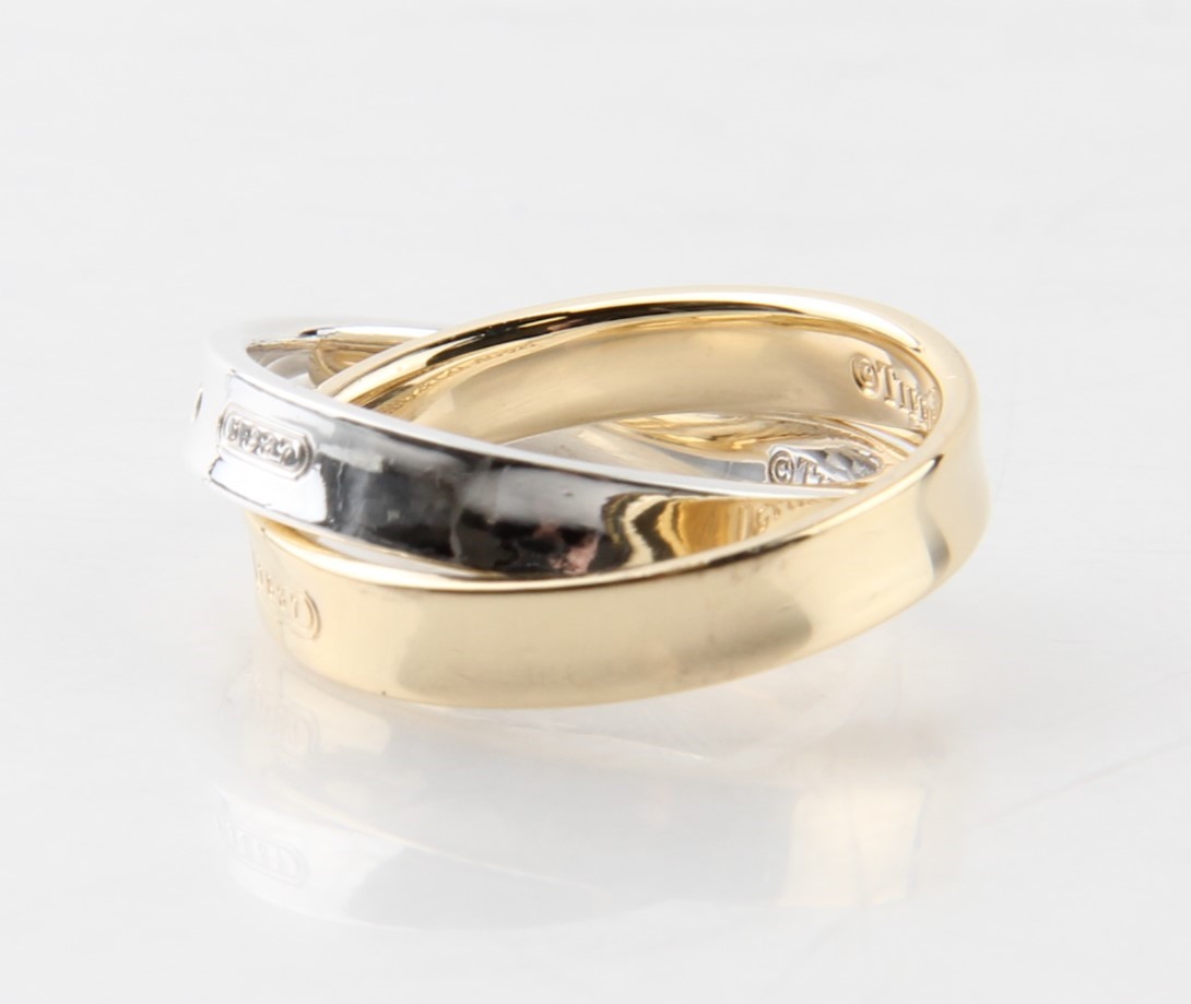 Tiffany & Co Tiffany 1837 Interlocking Circles Ring Very Good | Buya