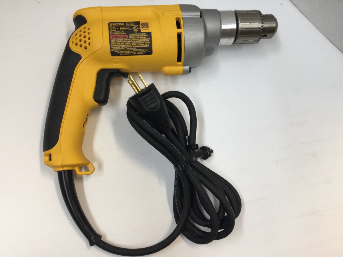 DEWALT DW235G 1/2" CORDED DRILL Very Good | Buya