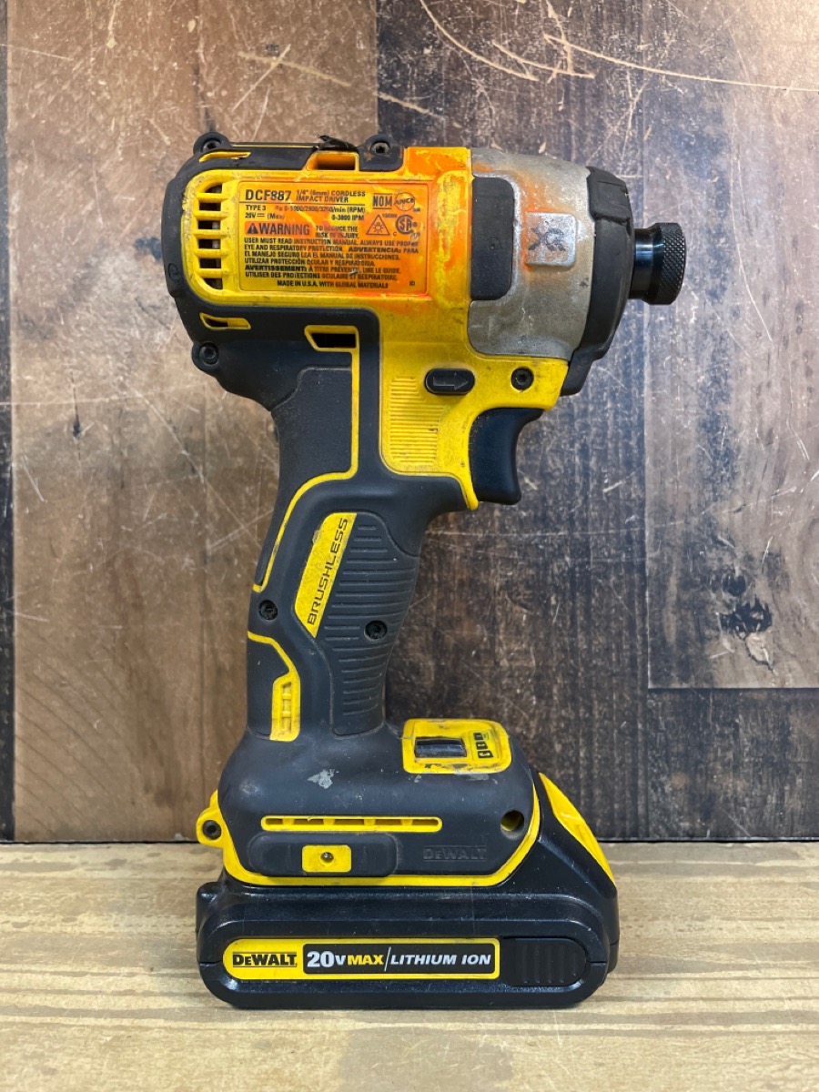 Dewalt Dcf887 Impact Driver at Leah Woodcock blog