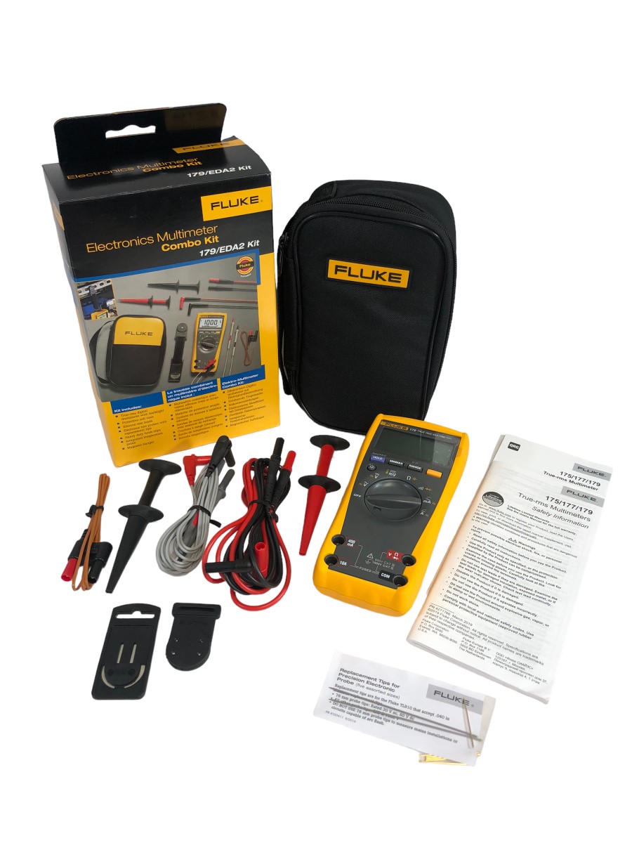 Fluke 179EDA2 Handheld Digital Multimeter Kit Like New | Buya