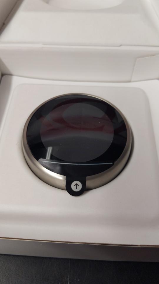 Google T3008US Nest Pro Programmable Thermostat Stainless Steel 3rd ...