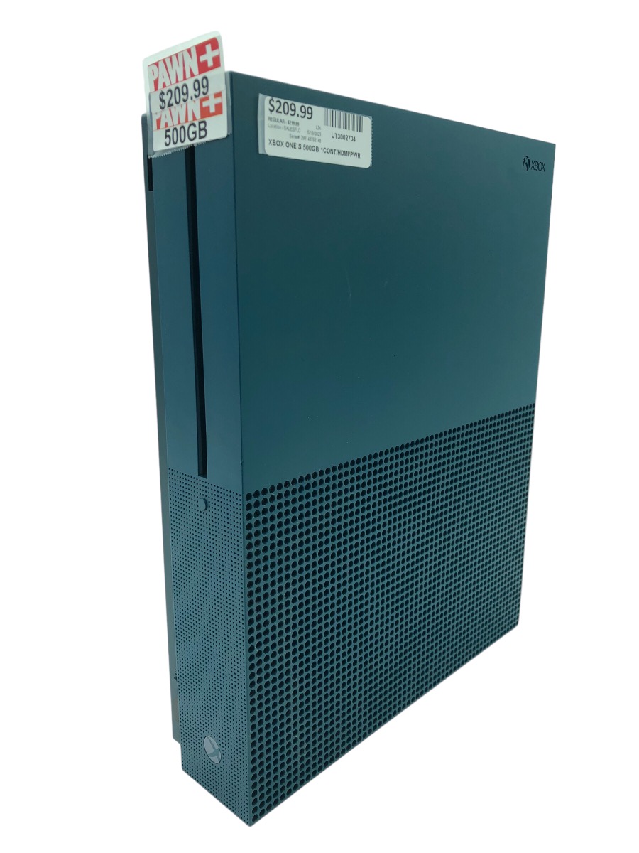 Microsoft Xbox One S 500GB Console Deep Blue Special Edition 1681 ...