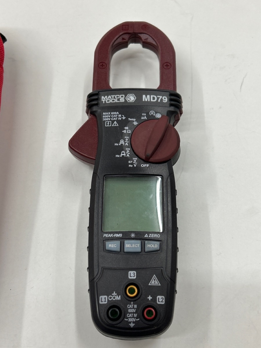 Matco Tools 600 Amp AC/DC Snap Clamp DIGITAL Multimeter Good | Pawn 1 ...