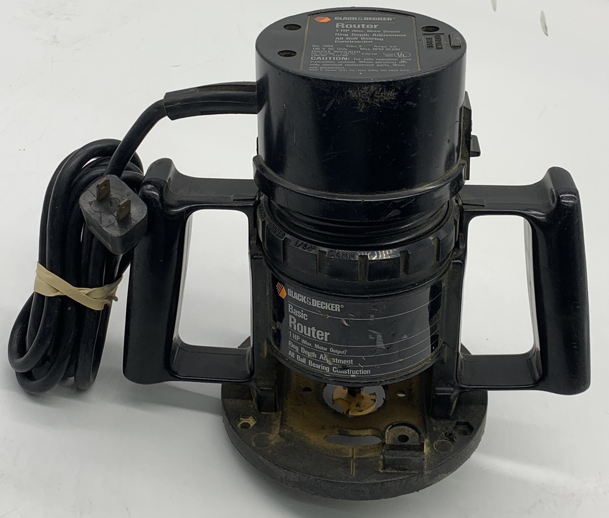 Black & Decker 7604 1 HP Depth Adjustable Corded Router Good | Pawn ...