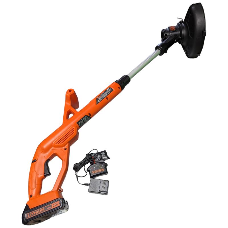BLACK+DECKER 20V MAX* String Trimmer/Edger Kit, 10-Inch - LST201 Very ...