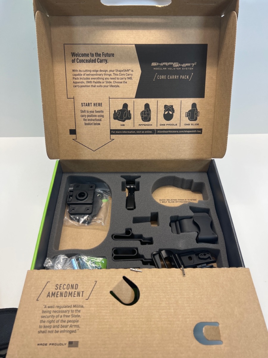 ALIEN GEAR HOLSTERS SHAPE SHIFT MODULAR HOLSTER SYSTEM Good | Pawn 1 ...