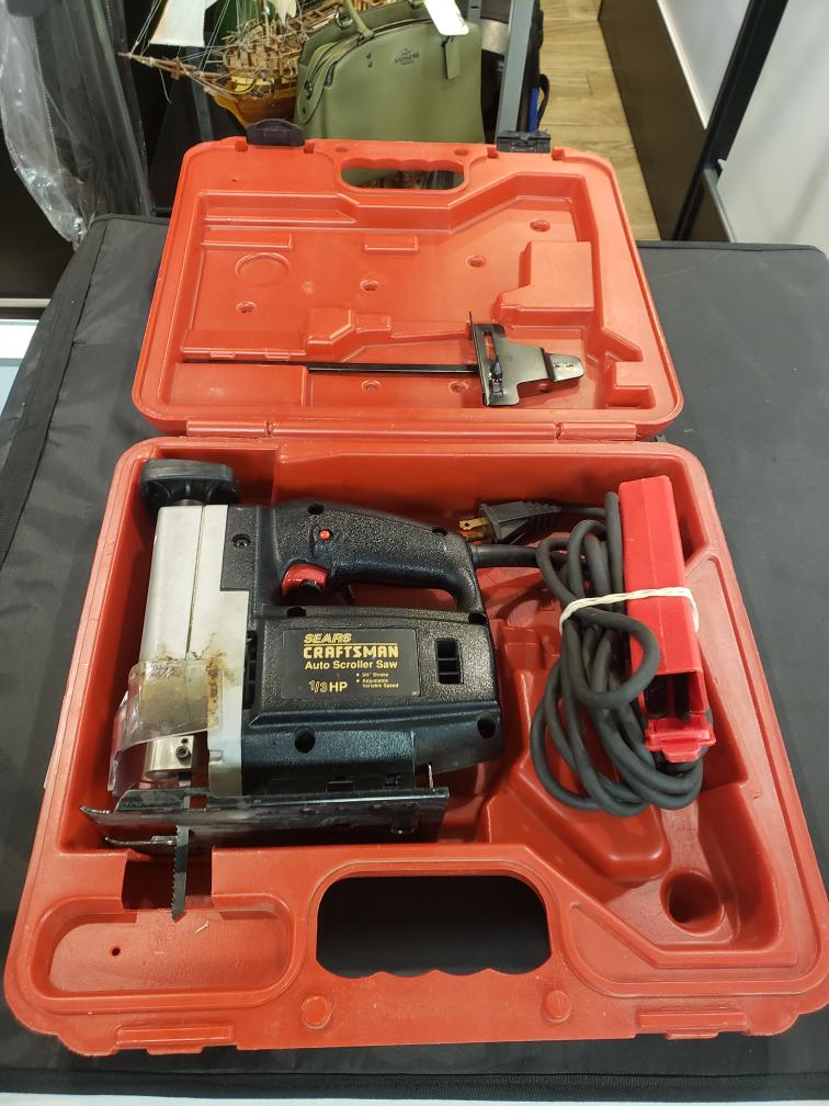 VINTAGE SEARS CRAFTSMAN MODEL 315.172110 1/3HP AUTO SCROLLER SAW WITH ...