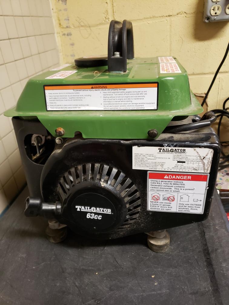 HARBOR FREIGHT TOOLS TAILGATOR 63CC Very Good | Buya