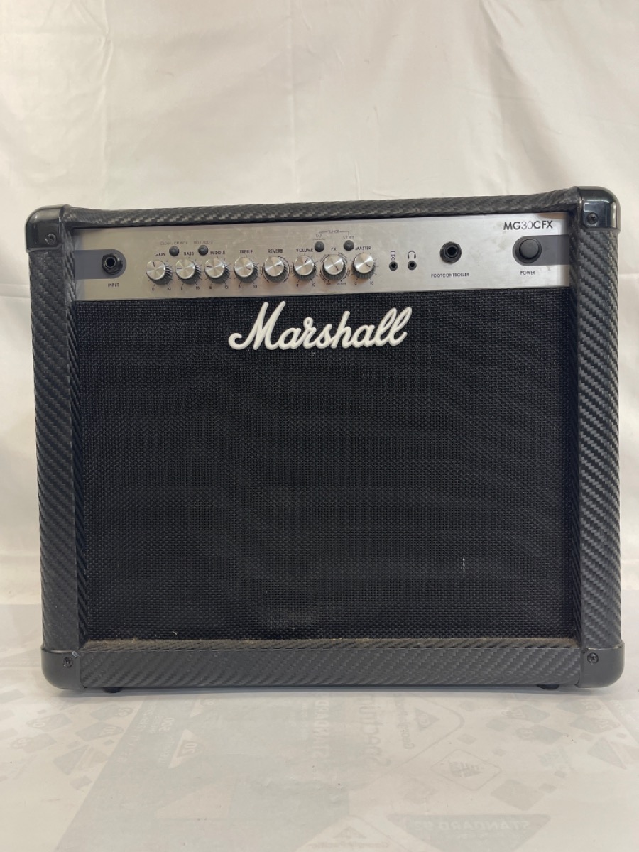 MARSHALL MG30CFX 2-CHAN 30-WATT 1X10" COMBO AMP (re) Very Good | Buya